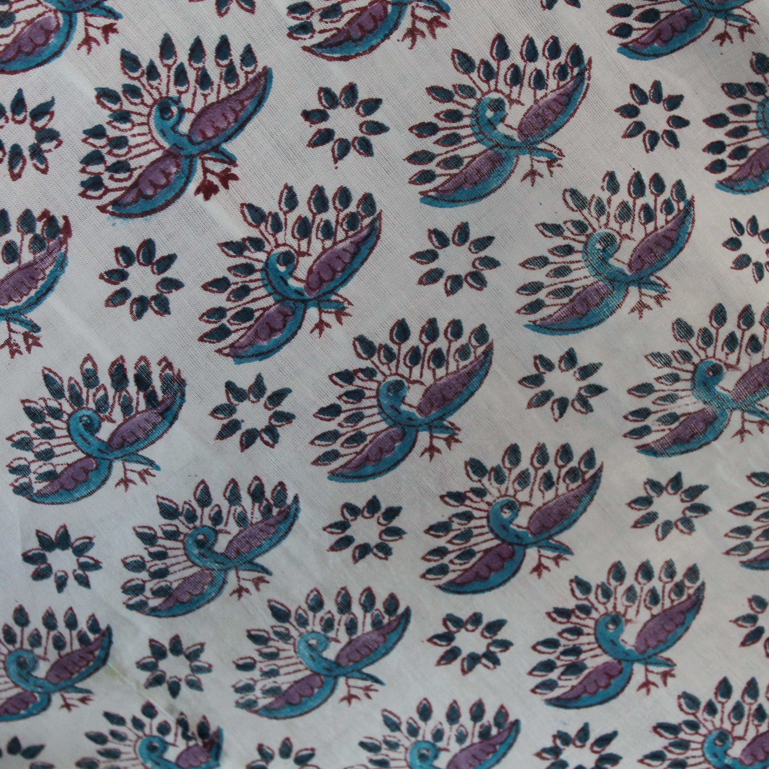 Fabric Guide - Crimson Peacock